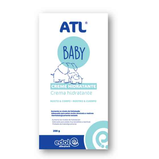 Atl Baby Creme Corpo/Rosto Hidratante 200g
