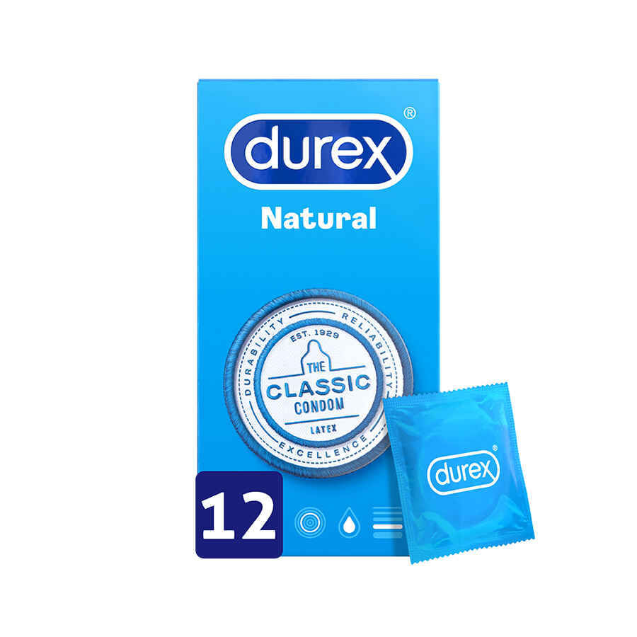 Durex Natural Plus Preservativo Easy On 12
