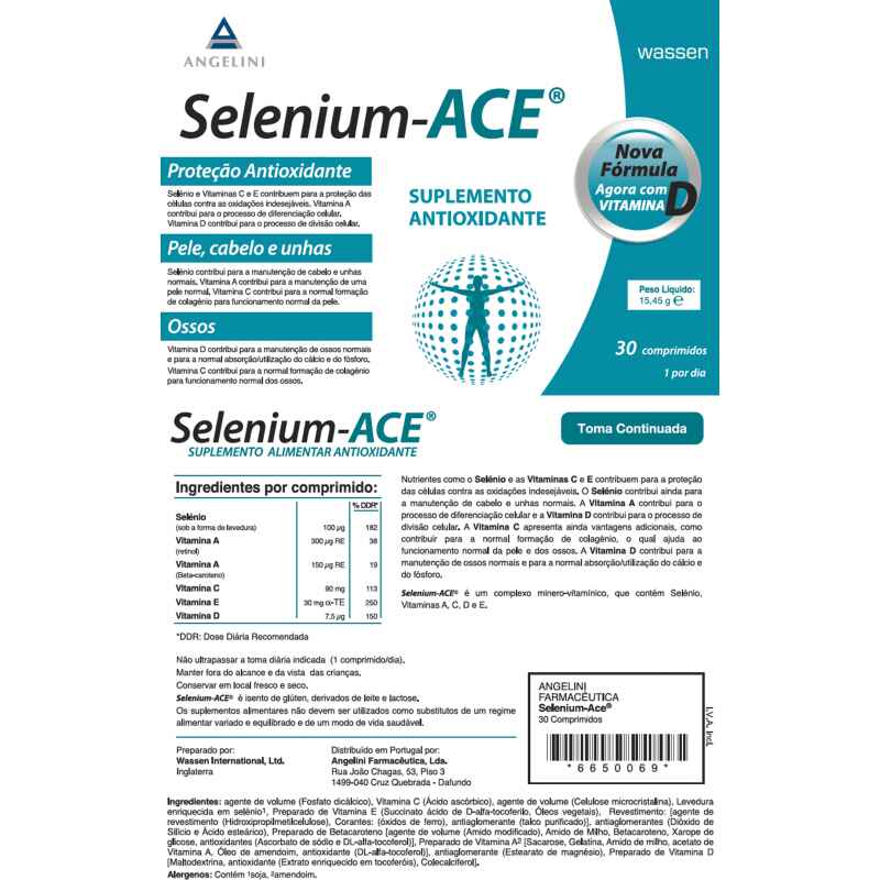 Selenium-ace Comp 30 - Marketplace Médis - Produtos de saúde e bem-estar