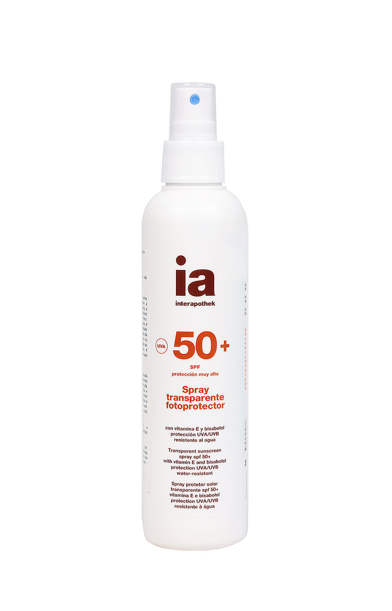 Spray Solar Transparente SPF 50+ (200 ml)