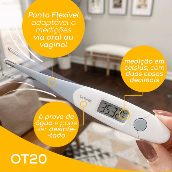 Termómetro Basal OT20 - Marketplace Médis - Produtos de saúde e bem-estar