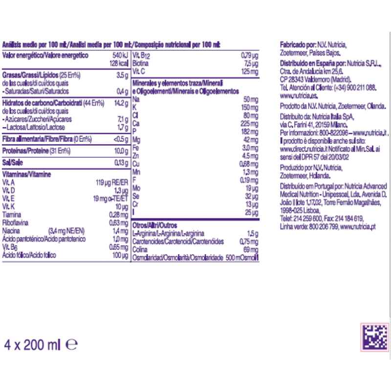 Cubitan Líquido Baunilha 4x200ml - Marketplace Médis - Produtos de ...