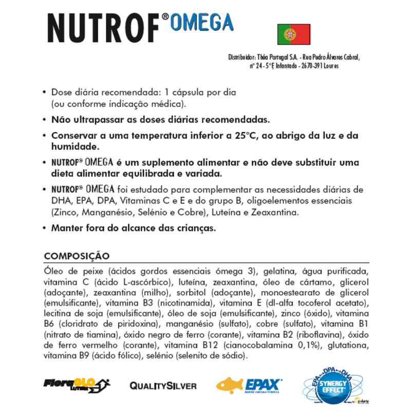 Nutrof Omega Cáps 60 - Marketplace Médis - Produtos de saúde e bem-estar
