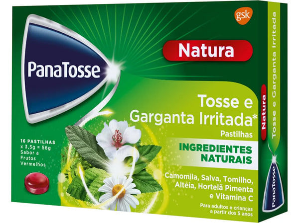 Panatosse Natura Pastilhas 16un - Marketplace Médis - Produtos de saúde ...