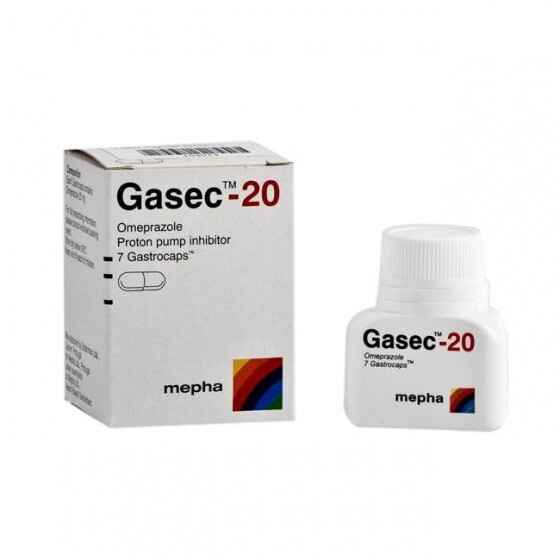 Gasec 10 mg - Marketplace Médis - Produtos de saúde e bem-estar